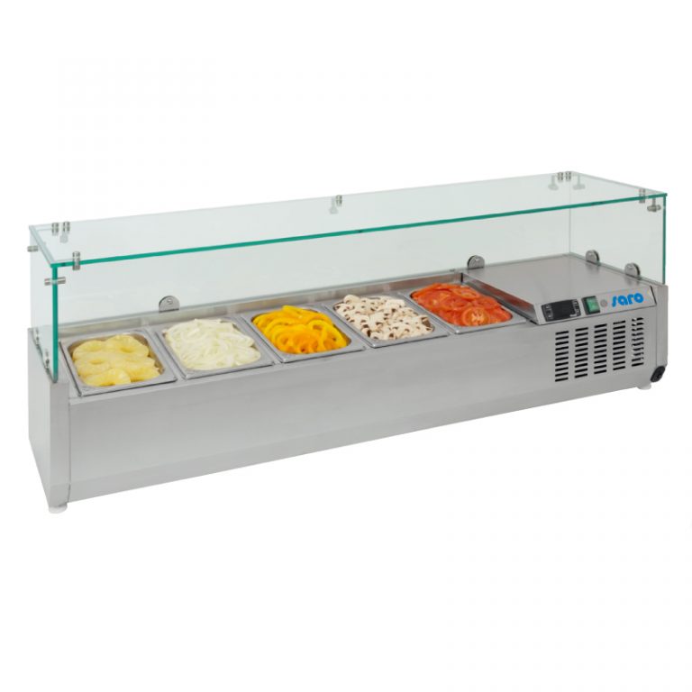 Refrigerated Table Top Display Model VRX 1200 S/S – Saro